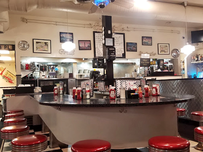 The counter &ndash; that sacred space where magic happens, orders fly, and coffee cups never reach empty. Dinner and a show.