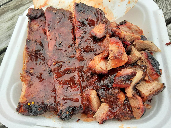 A plate of ribs and burnt ends that makes you question why you ever eat anything else. Life-changing? Possibly.