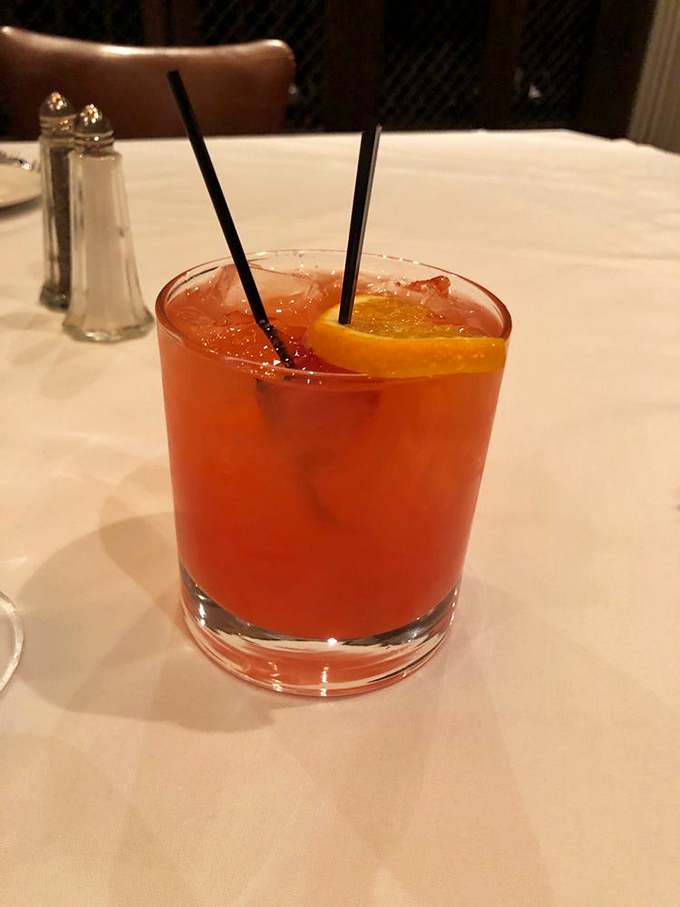 This isn't just a cocktail &ndash; it's liquid amber that captures Manchester's evening light in a glass, complete with citrus sunshine.