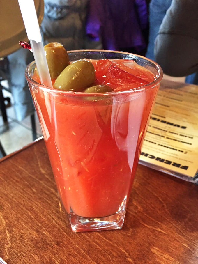 The Bloody Mary &ndash; breakfast's liquid ambassador, complete with olive bodyguards standing watch over your morning revival.