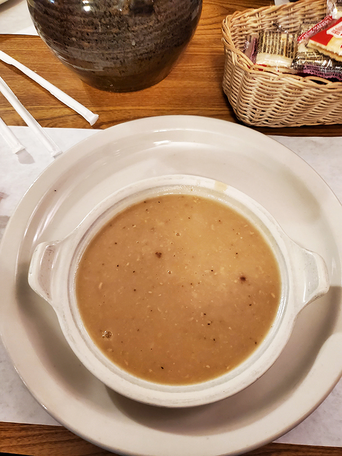 This bean soup isn't just a starter&mdash;it's the opening act that sets the tone for the comfort food concert to follow.