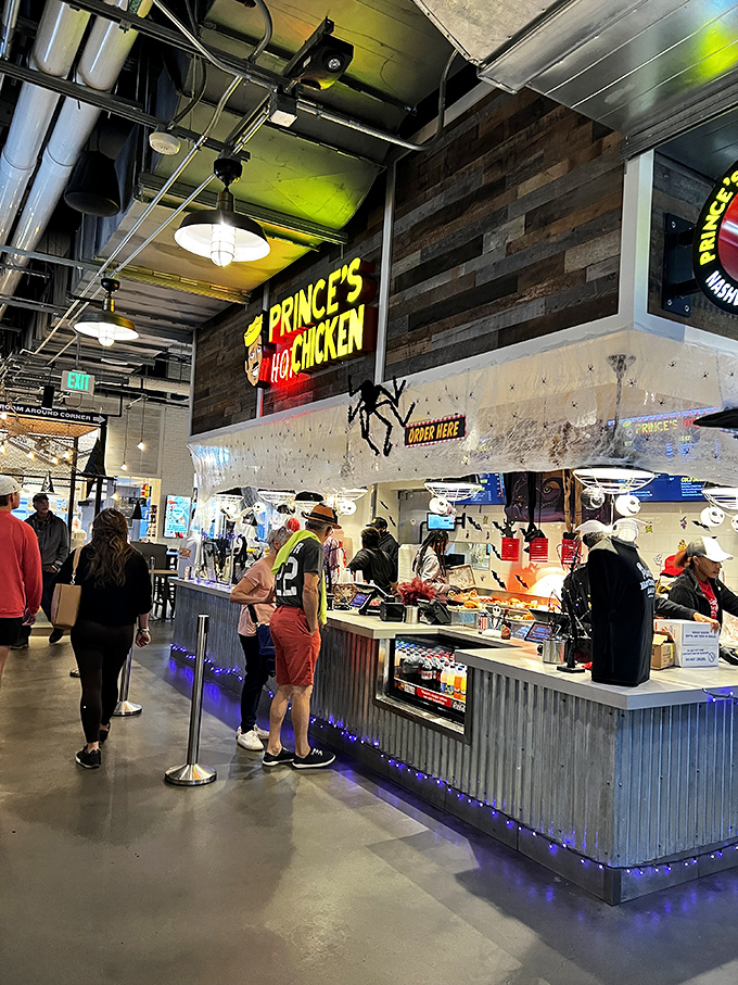 The counter where dreams and regrets are both made. "I'll take the XXX Hot" sounds brave until those first few bites hit your system.