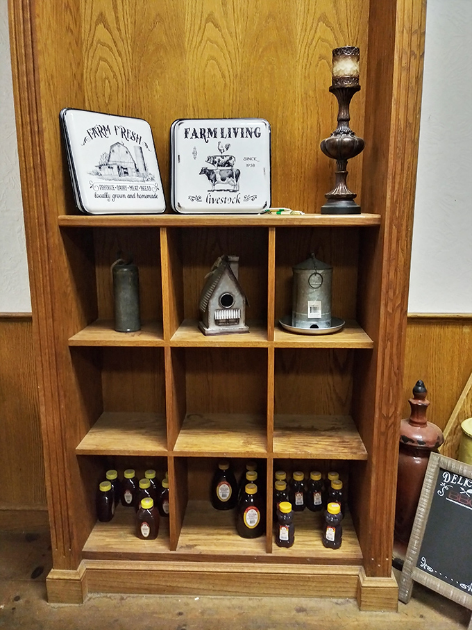 Farm-fresh decor and local products for sale&mdash;because the only thing better than eating at Ken's is taking a piece of it home with you.