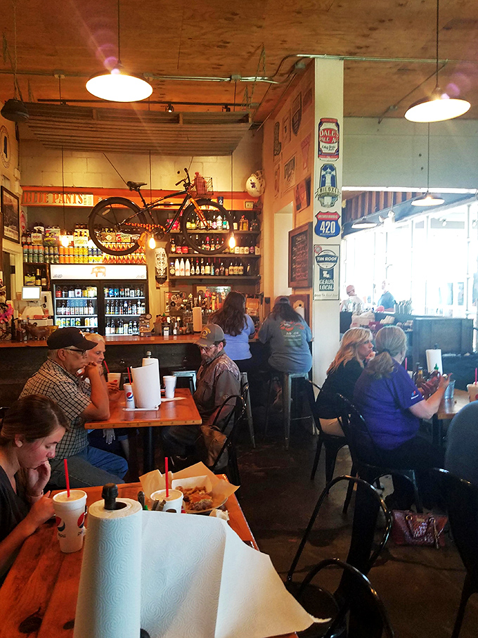 Where strangers become friends over the universal language of "mmm" and "pass the napkins, please."