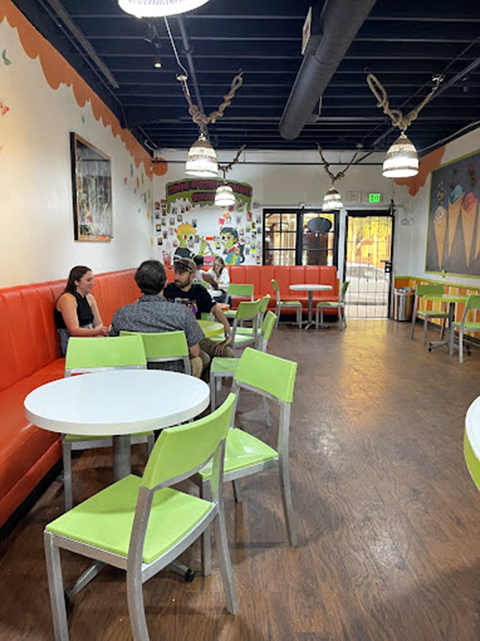 The recovery zone&mdash;where sugar-shocked explorers catch their breath before diving back into the sweet fray.