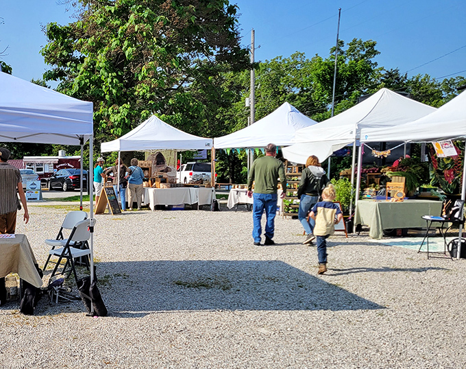 The farmers market &ndash; where "locally sourced" isn't a trendy restaurant claim but a way of life that's been happening for generations.