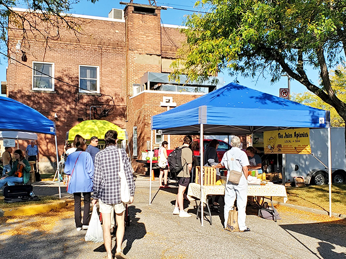 Saturday mornings at the farmers market offer a taste of Ohio's bounty. Local honey, fresh produce, and friendly conversations&mdash;the perfect ingredients for weekend bliss.