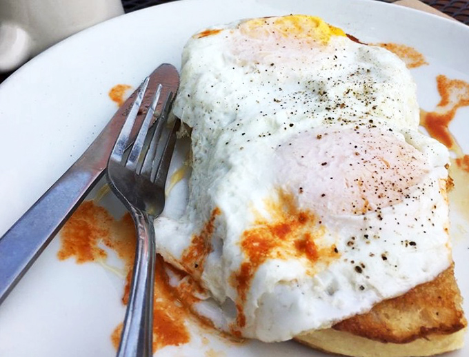 The storefront welcomes you like an old friend who's been waiting all day. Those windows aren't just glass&mdash;they're portals to your next favorite meal.