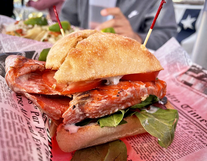 This sandwich isn't just lunch&mdash;it's architecture. Layers of flavor stacked between bread with structural integrity that would impress Frank Lloyd Wright. 