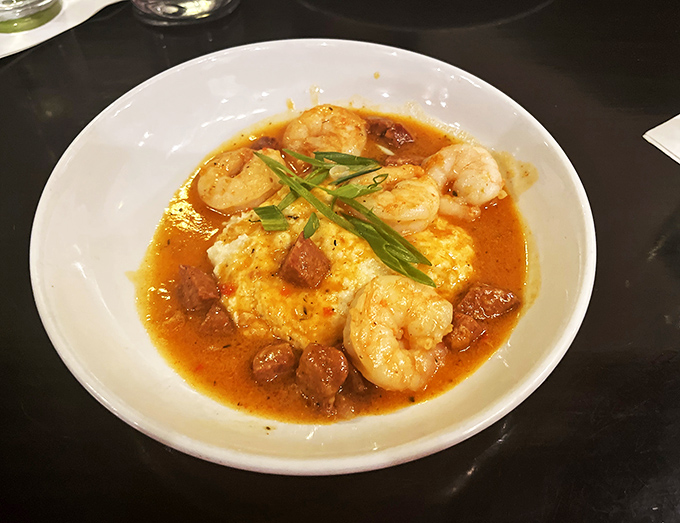 Another angle on shrimp and grits nirvana&mdash;where every spoonful makes you question why you've wasted years eating lesser versions of this Southern classic.