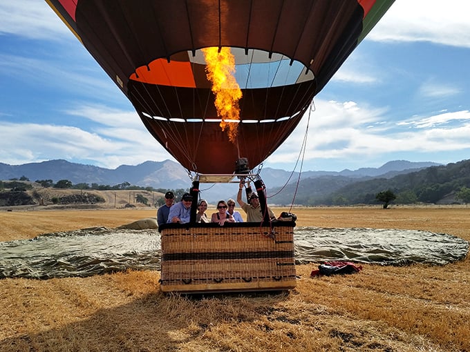 Hot air ballooning over wine country&mdash;because drinking wine at ground level was getting too predictable. The views alone are worth the occasional moment of terror.