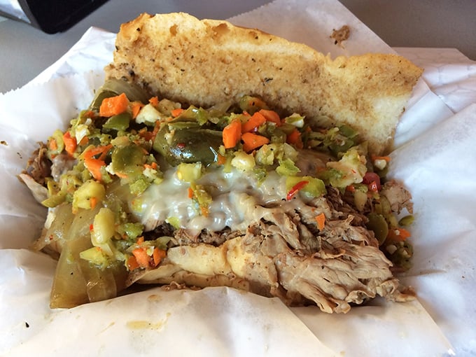 Behold the Italian beef with cheese &ndash; where meat meets melt in a symphony of flavors that would make Chicago proud but keeps St. Louis happy.