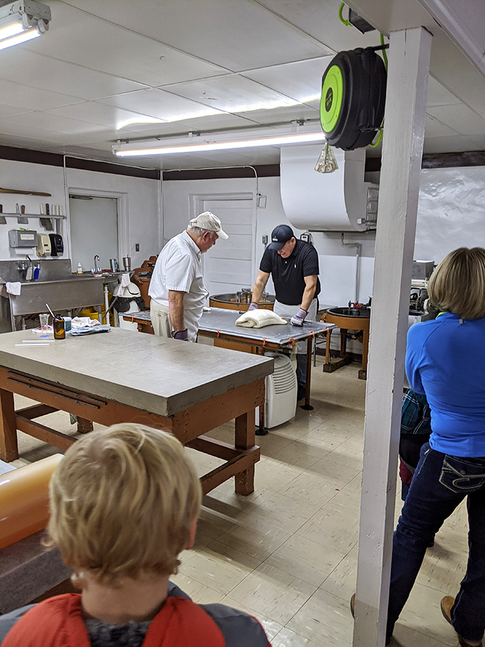 Candy-making isn't just a process &ndash; it's performance art with a deliciously sweet finale that brings generations together.