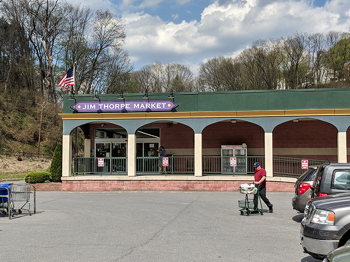 Jim Thorpe Market may look unassuming, but locals know it's where you'll find regional specialties and friendly conversations that no big-box store can match.