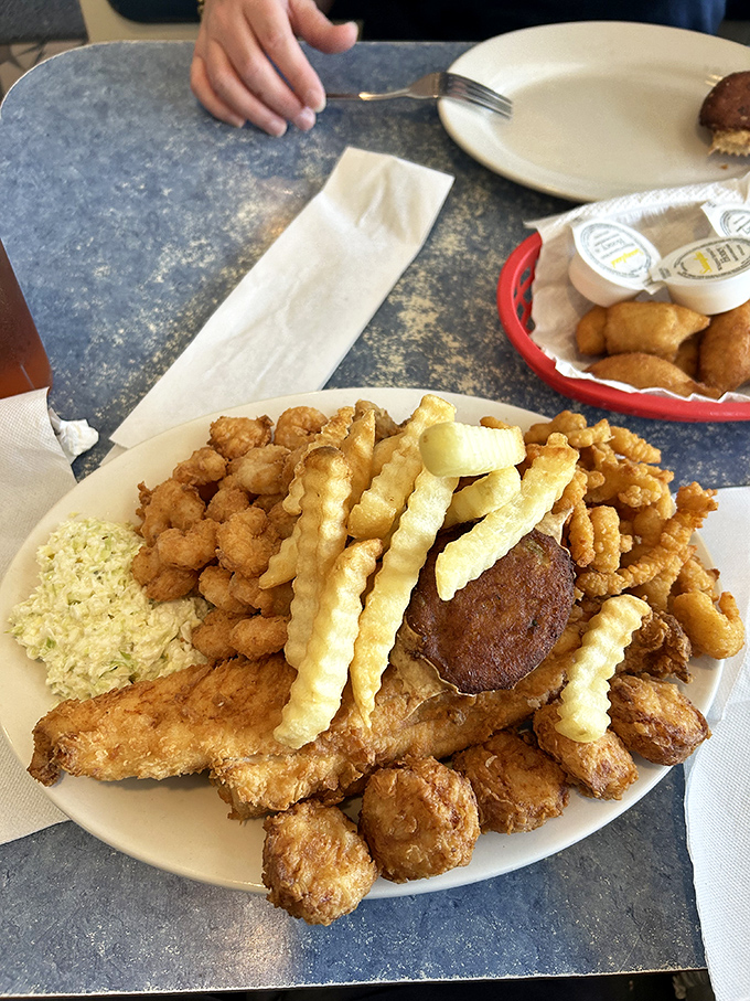 A styrofoam container that holds more joy than most luxury restaurants. Proof that true culinary treasures often come in humble packaging.