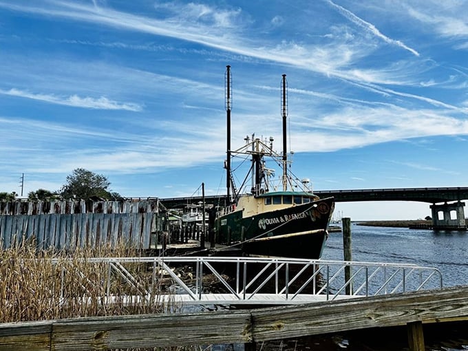 The working fishing boats aren't set decoration&mdash;they're the reason your seafood tastes like it just said goodbye to the ocean.