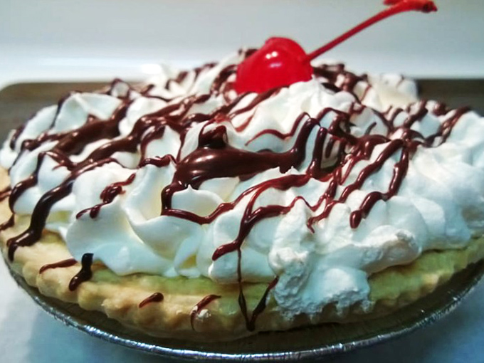 Outside seating where pie consumption becomes performance art. These bistro tables have witnessed countless "Oh my goodness" moments and empty plate victories.