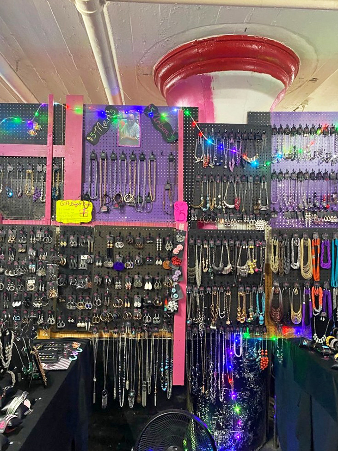 A glittering galaxy of jewelry where $5 can transform you from plain to fabulous faster than you can say "bargain."