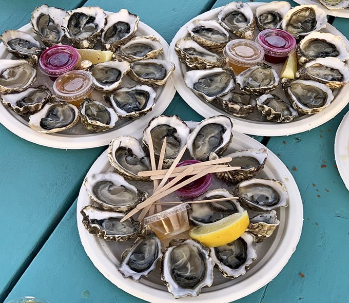 The triple crown of oyster platters. If pearls were flavors, this is what they'd taste like&mdash;briny, sweet, and utterly mesmerizing.