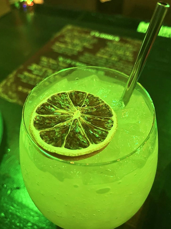 This lime-garnished elixir glows with supernatural intensity &ndash; like drinking a potion that grants immunity to Monday mornings.