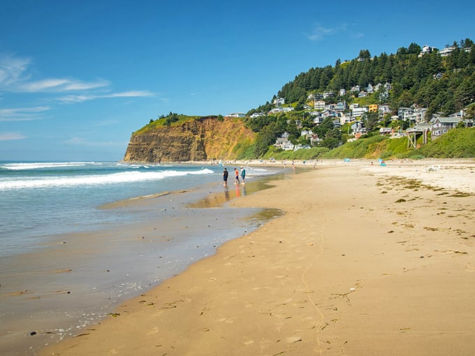 Footprints in wet sand&mdash;the original social media status update. "Yes, I was here, and yes, it was glorious."
