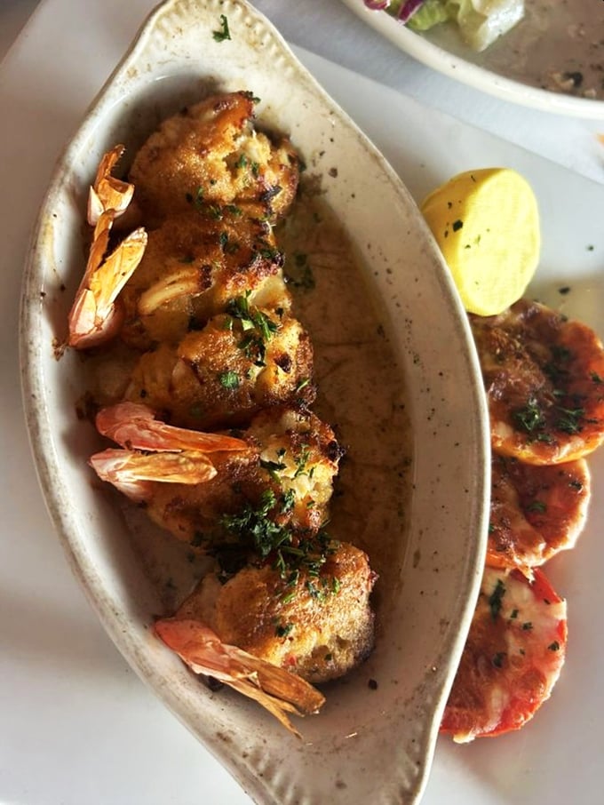 These stuffed shrimp aren't just cooked&mdash;they're pampered, dressed up, and sent out to make your taste buds stand up and applaud.