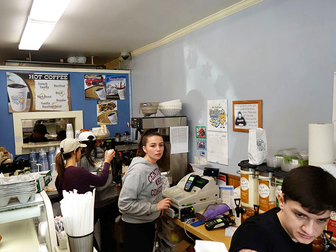 Behind every great donut is a dedicated team moving at pastry-professional speed. The morning rush is their Olympic event.