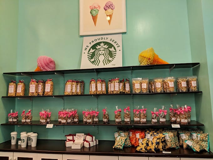 Starbucks may provide the coffee, but Lucky's provides the experience—complete with perfectly packaged treats that make gift-giving dangerously easy.