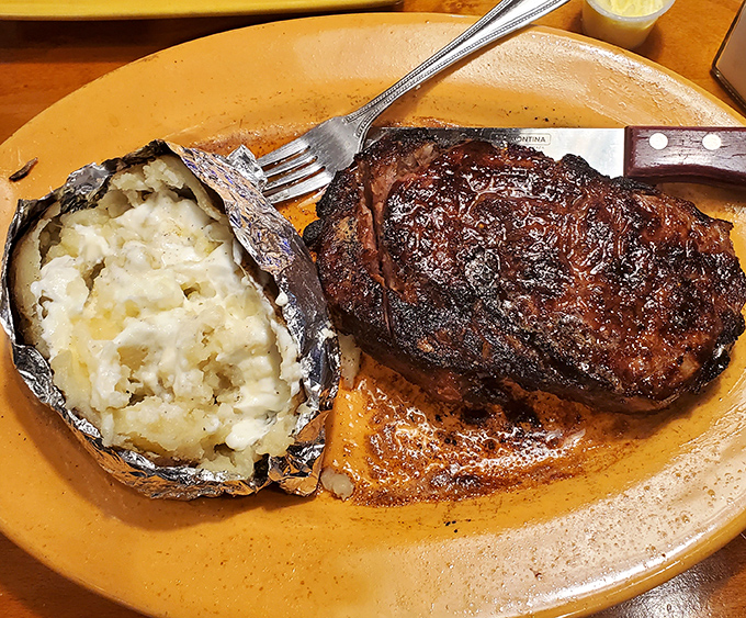 This isn't just dinner&mdash;it's a religious experience with a side of potato, where beef reaches its highest potential.