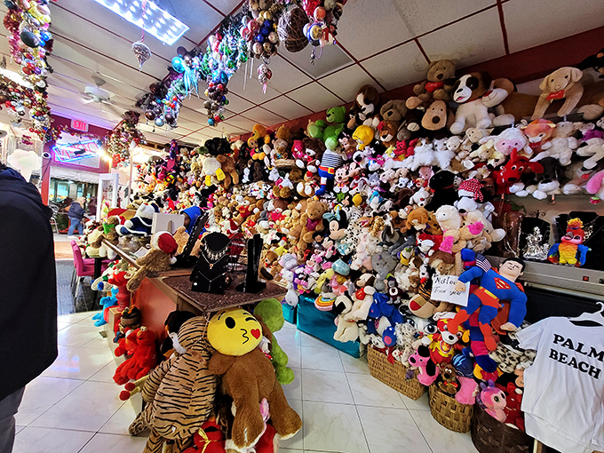The Great Wall of Plush&mdash;where hundreds of teddy bears create the world's softest security system for the chocolate treasures they guard below.