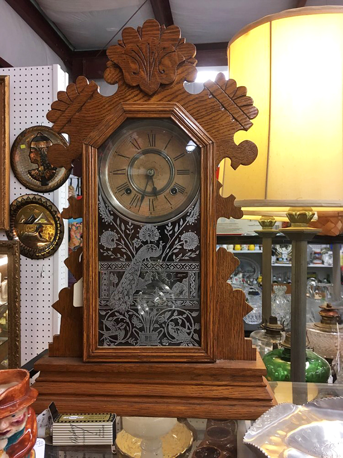 This ornate wooden clock doesn't just tell time&mdash;it tells stories. Each tick represents craftsmanship that modern manufacturing has largely forgotten.