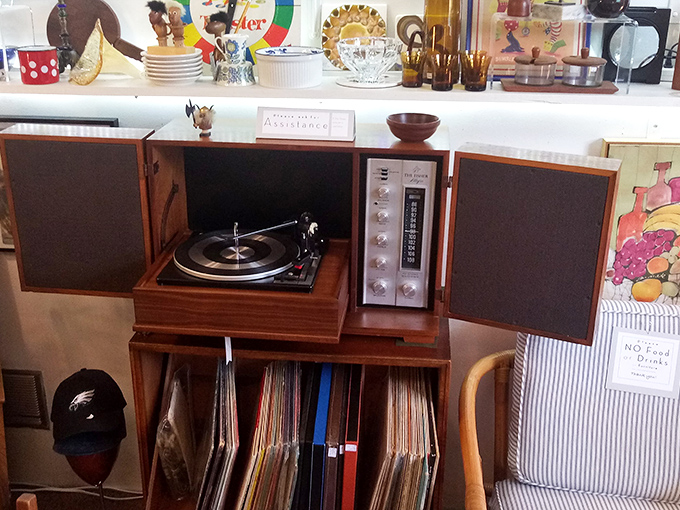 The complete entertainment system of yesteryear&mdash;when albums were events and listening meant commitment. No shuffling or skipping allowed here.