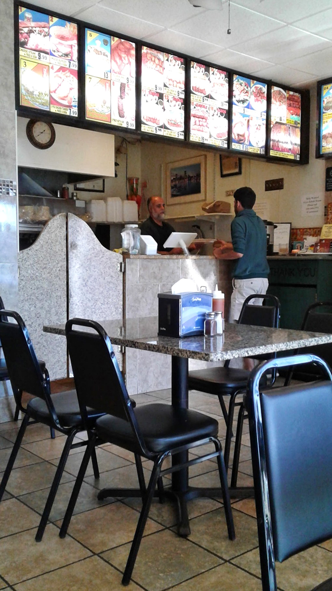 Where decisions are made and appetites are about to be satisfied. That menu board is essentially a roadmap to happiness.