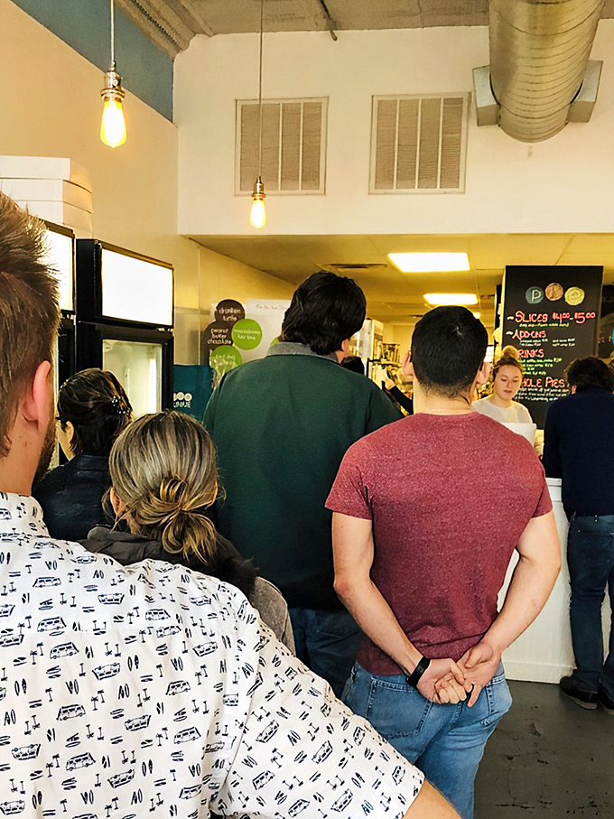 The line at Pie Junkie isn't a wait&mdash;it's a community of soon-to-be-satisfied pie enthusiasts. Patience has never been so rewarding.