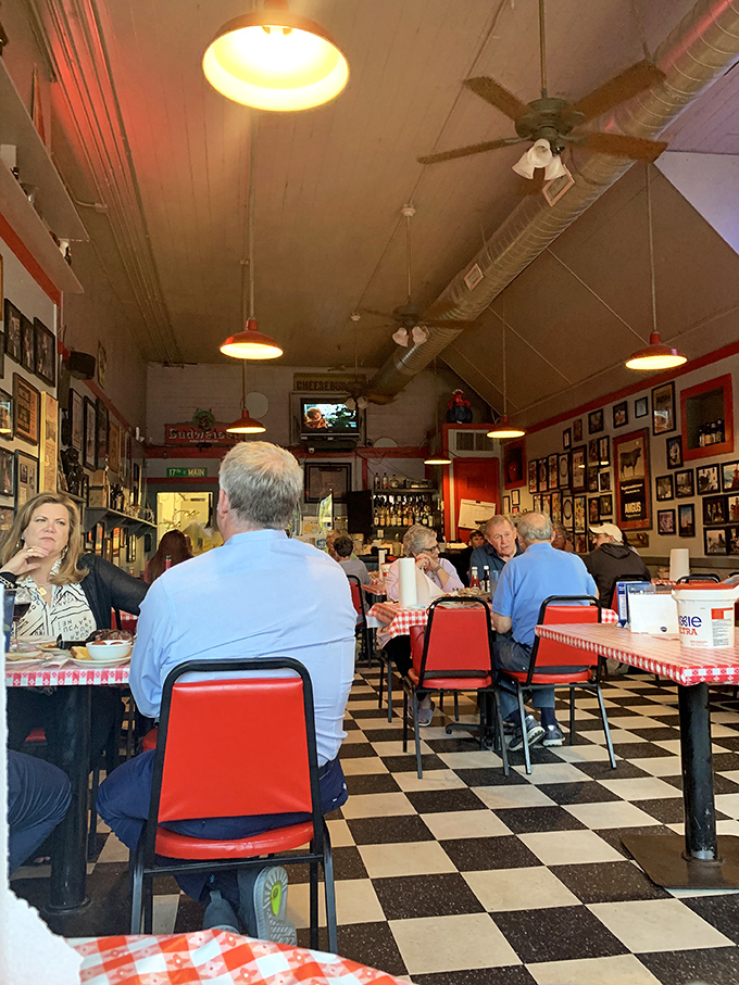 The black and white checkered floor has witnessed countless "mmms" and "wows" from diners who came hungry and left converted.