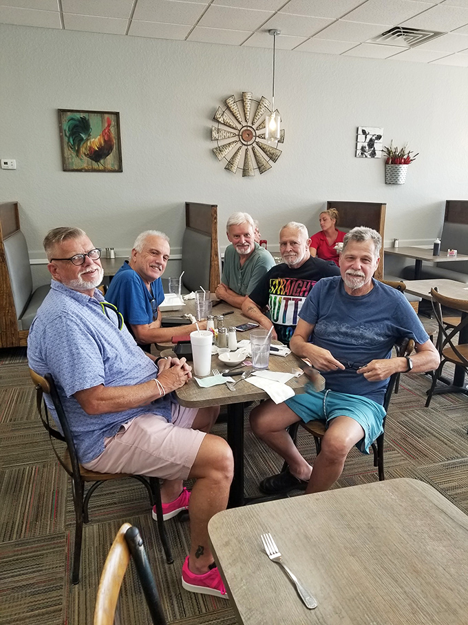 The breakfast club&mdash;where Florida's finest retirees gather to solve the world's problems over eggs and endless coffee refills.