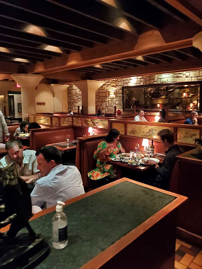 Scallops seared to golden perfection, swimming in butter with citrus accents. If Poseidon opened a restaurant, this would be his signature dish.