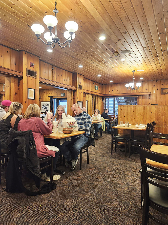 Where strangers become friends over shared glances that say, "Are you tasting what I'm tasting?" Pure dining happiness in progress.