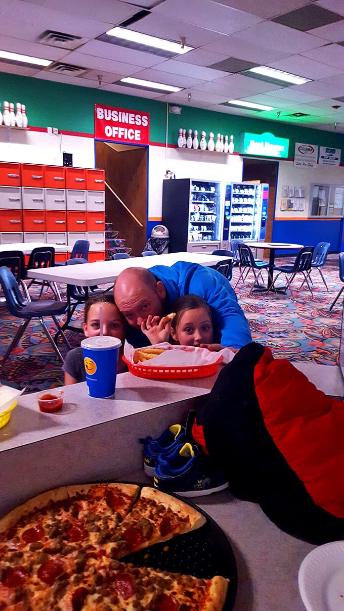 Pizza&mdash;the universal language of celebration. Nothing says "we conquered the arcade" like cheese-laden victory slices.