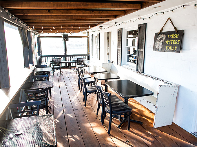 The screened porch&mdash;where summer breezes, string lights, and the promise of oysters create the perfect Virginia trifecta.