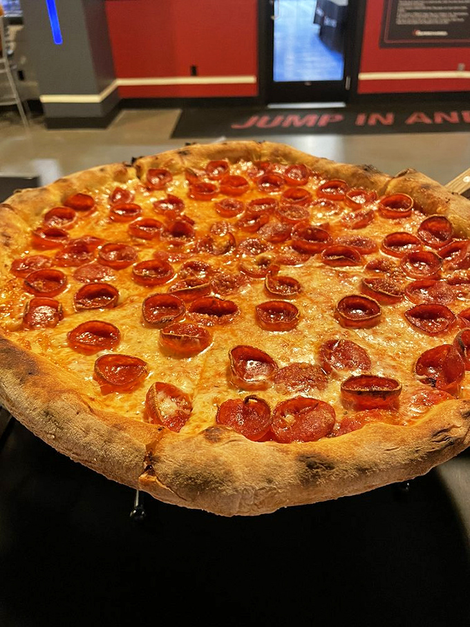 This pepperoni pizza isn't just food&mdash;it's victory fuel. Nothing tastes better than cheese and tomato sauce after outpacing your buddies.