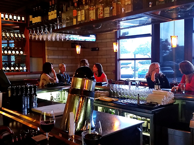 Where the magic happens. The bar staff orchestrates your evening with the precision of symphony conductors and the warmth of old friends.