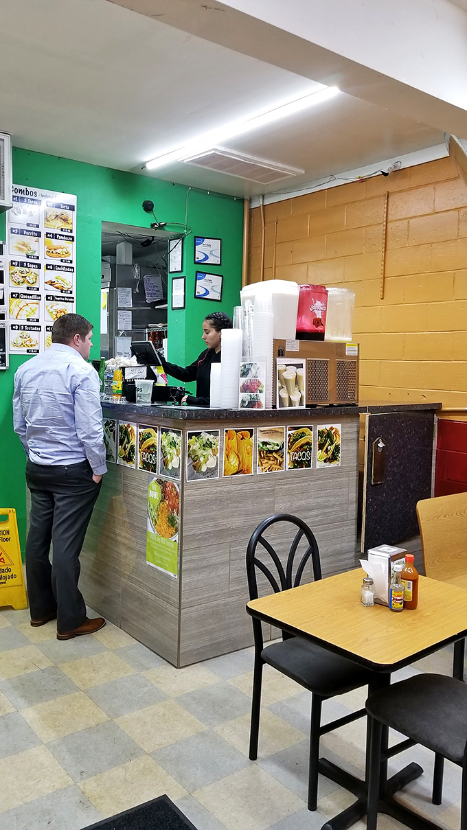 That moment when you're about to order and can't decide between "everything" or "two of everything." The staff has seen that look before.