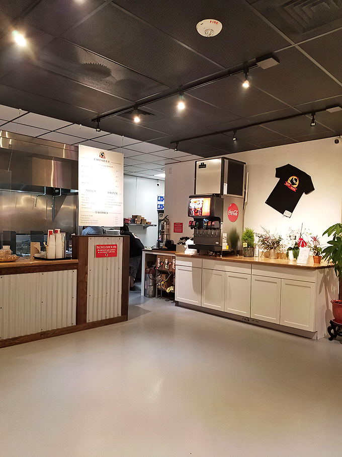 Where the magic happens. This modest counter conceals the secrets to chicken perfection that keeps Coloradans coming back for more.