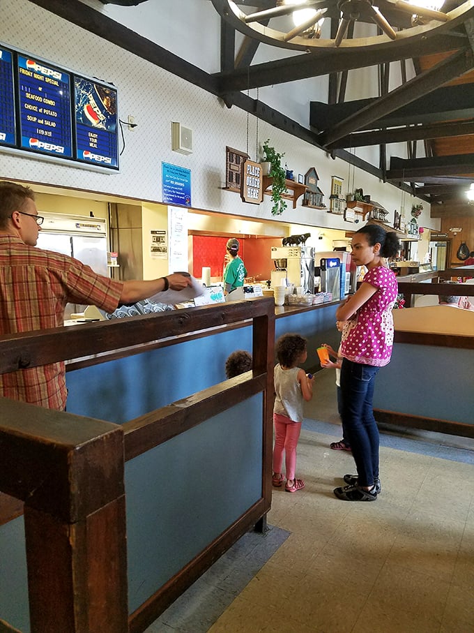 The order counter&mdash;where dreams are placed and hunger pangs go to die a delicious death.