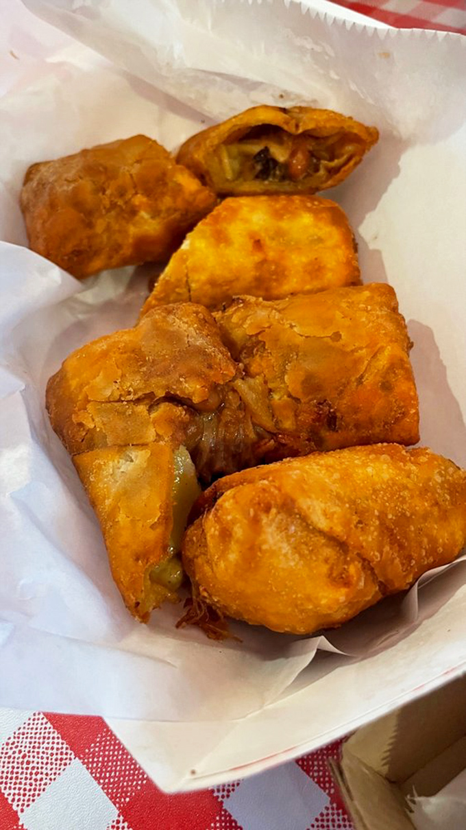 These aren't your average egg rolls&mdash;they're barbecue's international diplomacy program. Crispy outside, smoky revolution inside.