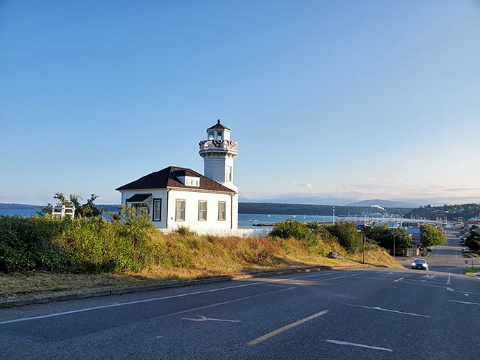 The Shanghai Restaurant occupies a historic waterfront building where generations of sailors once found comfort far from home. 