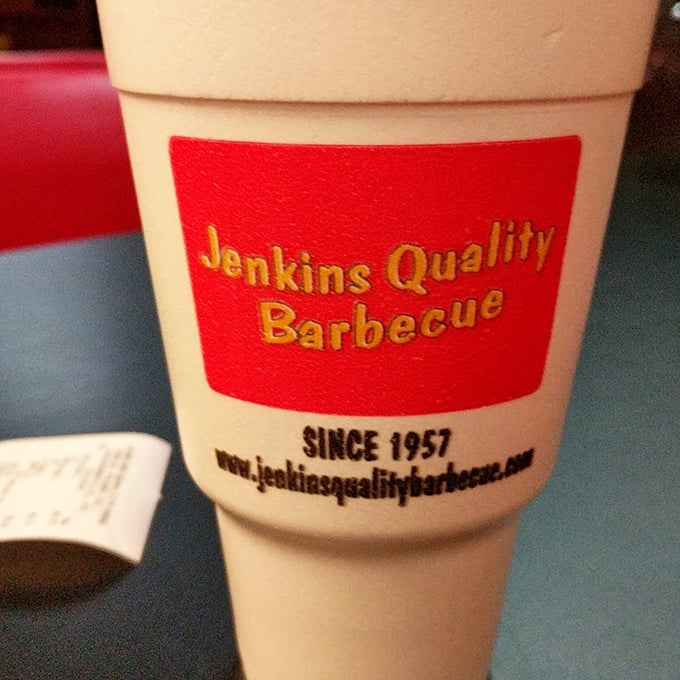 That cup isn't just holding a beverage&mdash;it's carrying the legacy of a family business that's been perfecting barbecue since Eisenhower was president.