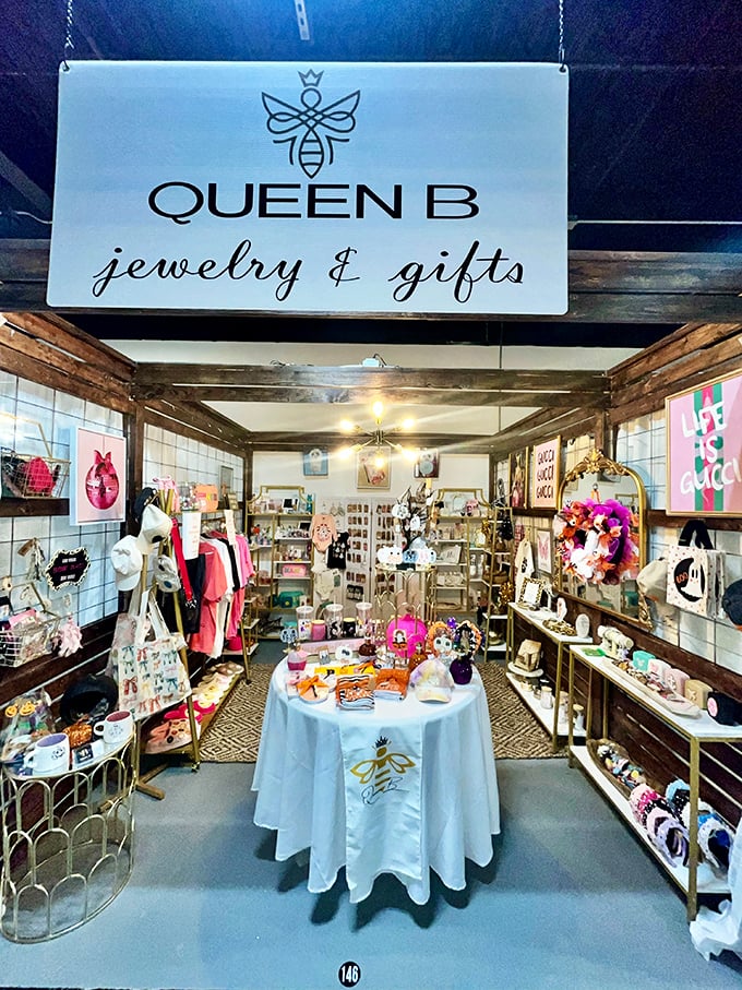 Each vendor creates their own universe of treasures, curated with the meticulous passion that turns collecting into an art form.