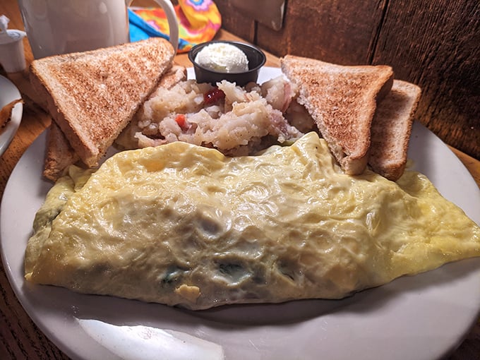 This isn't just breakfast&mdash;it's tomorrow's motivation to get out of bed. An omelet this perfect deserves its own slow-motion entrance music. 